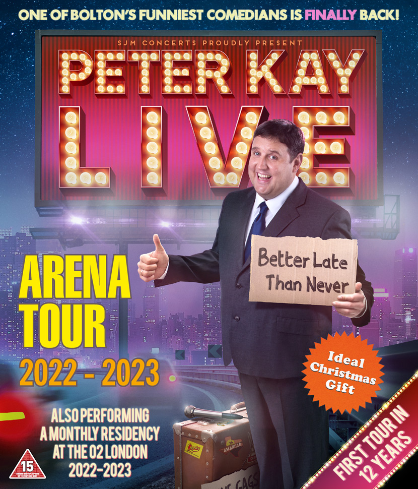PETER KAYUK Arena Tour | 2022-2025Client: SJM ConcertsDesign: Press ...